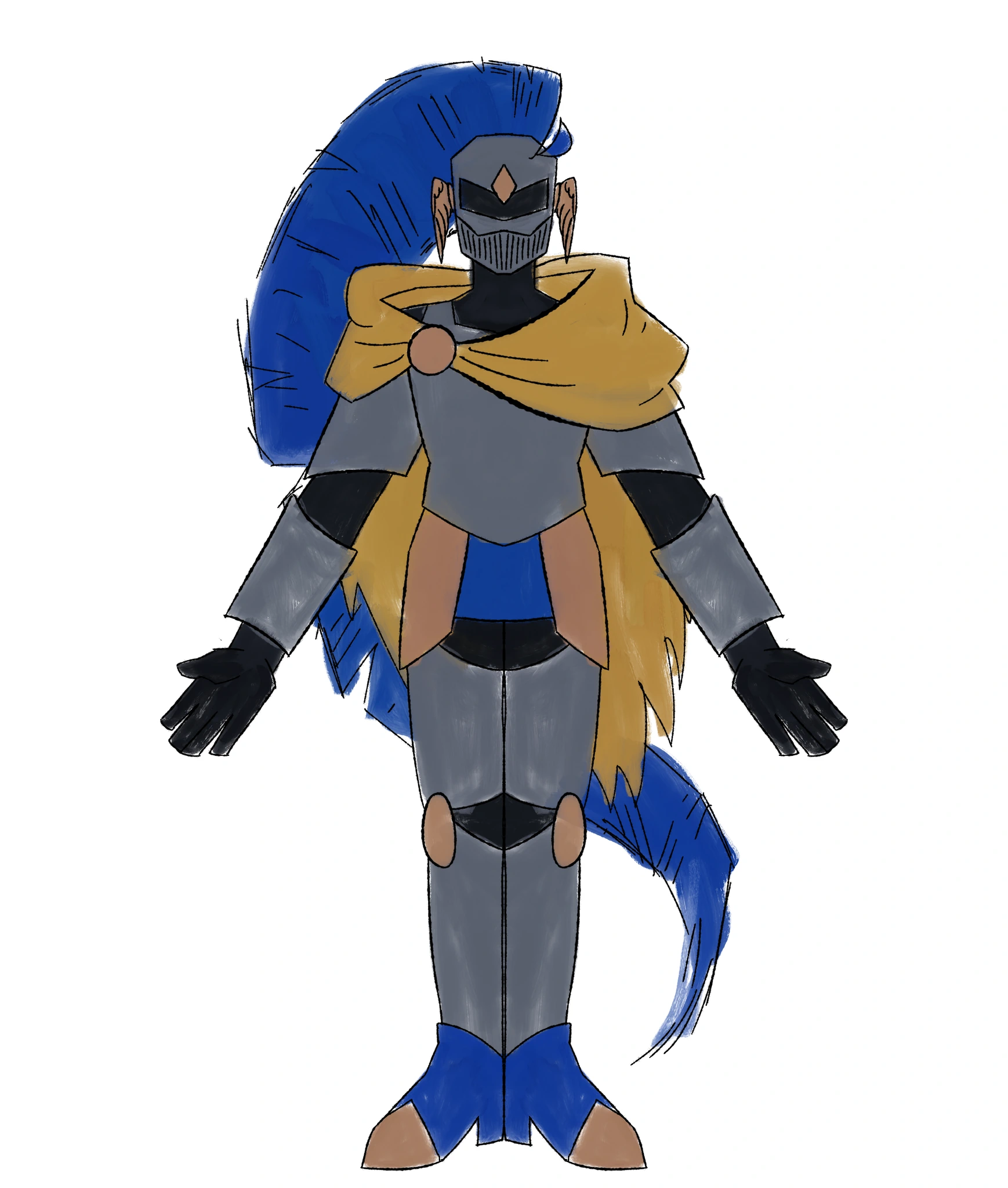 Updated my dnd oc and some of his lore - Unvale