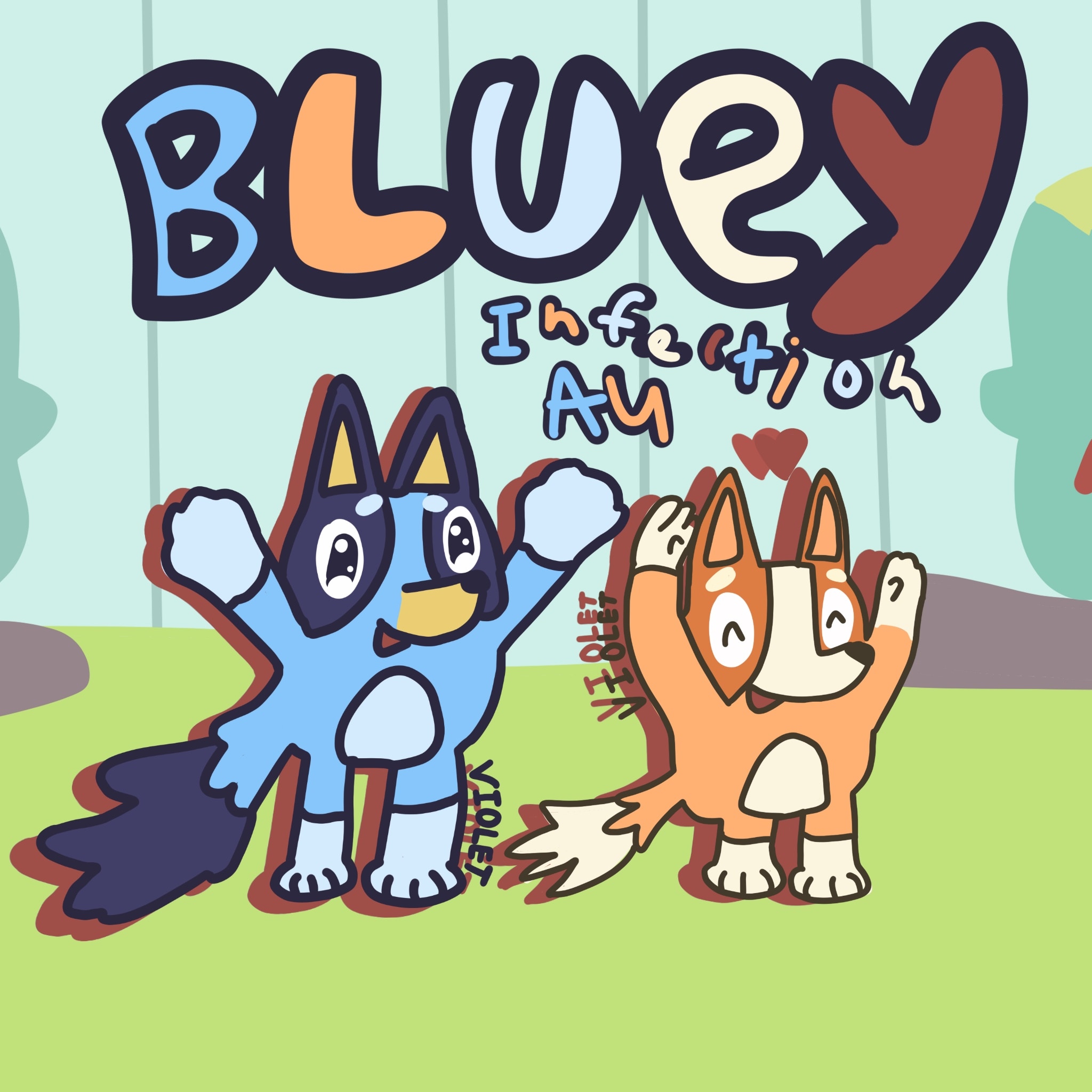 Bluey infection Au - Unvale