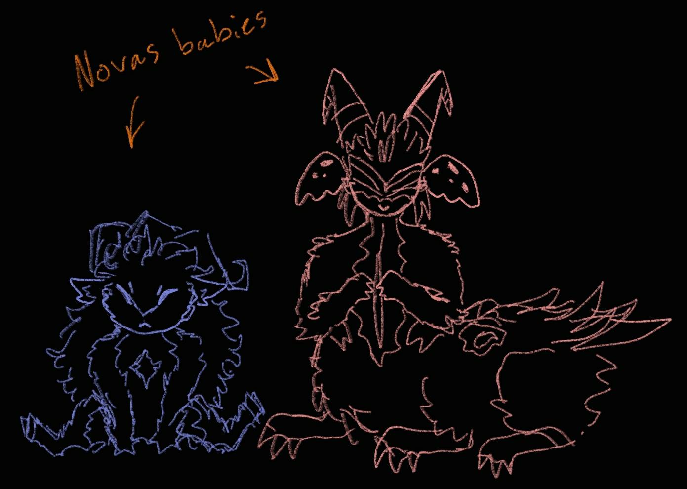 Goat owl and chicken centaur - Unvale
