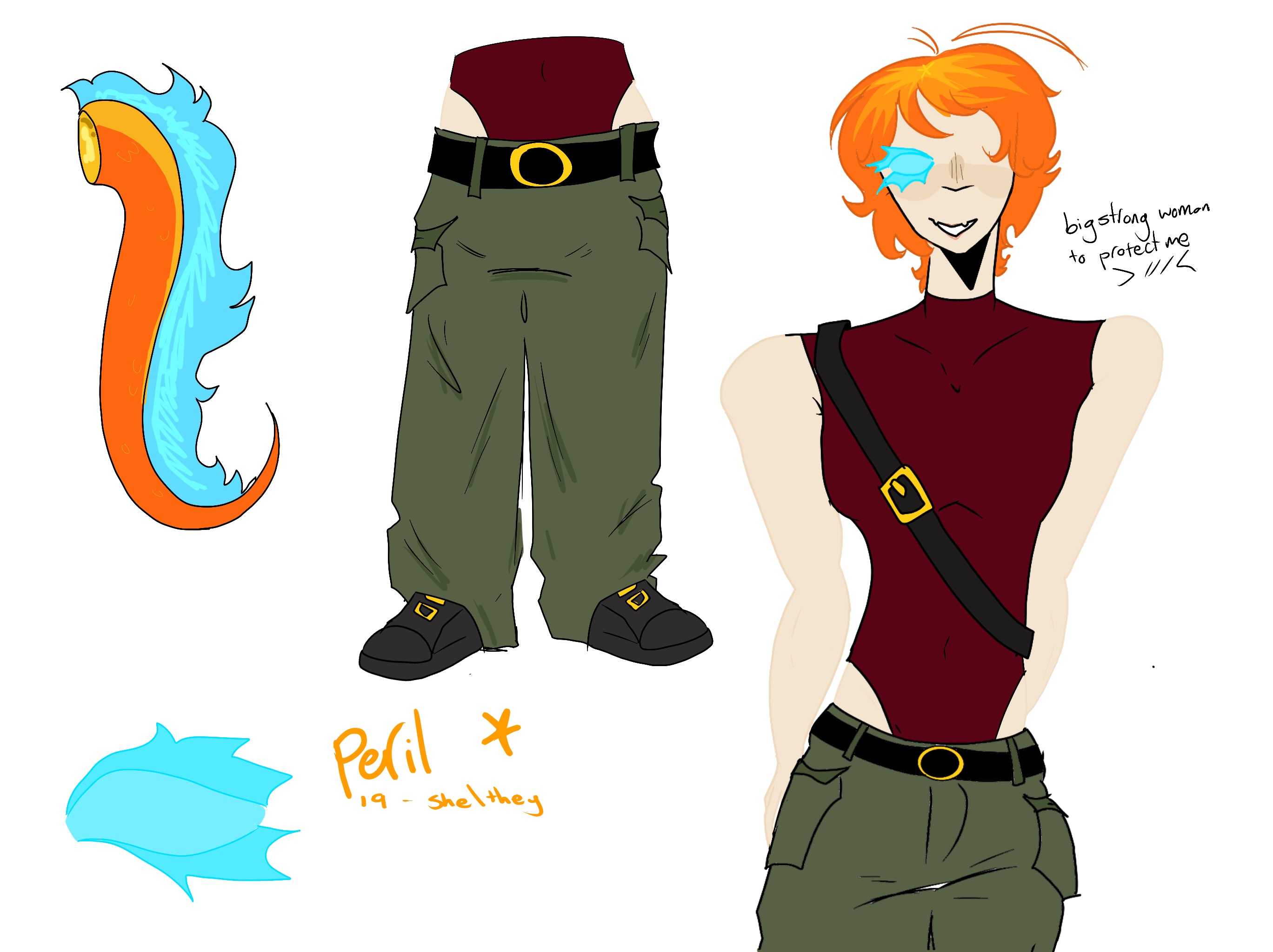 Peril Human Fan Design 3 Unvale